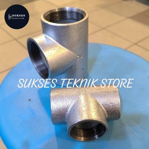 Jual Tee Galvanis ukuran 3/4" inch / Tee drat Galvanis - Jakarta Barat ...