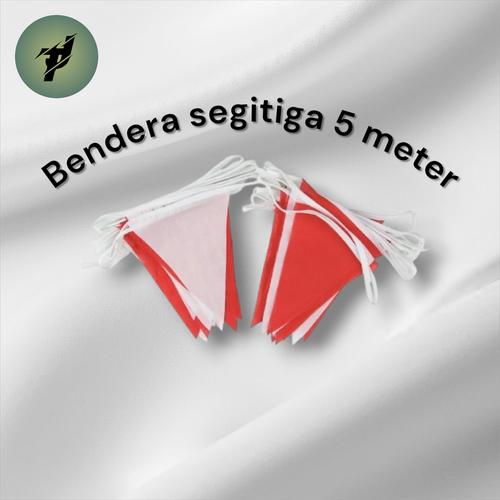 Jual bendera kain segitiga merah putih / bendera kain merah putih - Kab ...