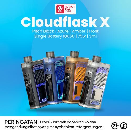 Jual cloudflask x pod kit amber,frost, pitch black - Jakarta Pusat ...