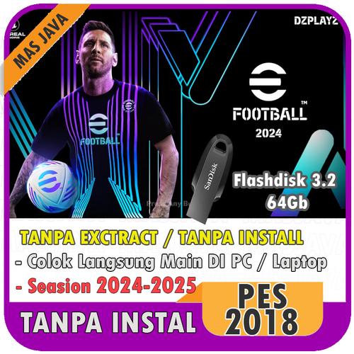 Jual USB Flashdisk Game PES 2018 -Langsung Main Tanpa Install / Tanpa ...