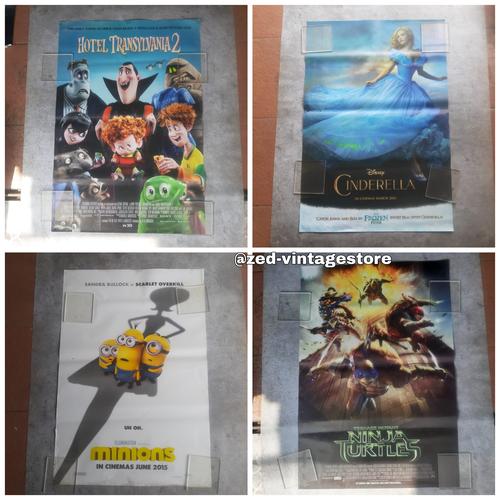 Jual Koleksi Poster Kartun Animasi Disney Pixar Era 21 Rare Collection ...