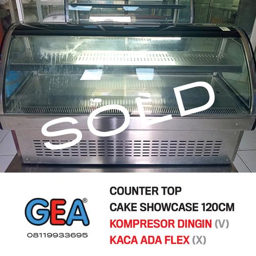 Jual GEA Cake Showcase Counter Top 120cm - Jakarta Barat - Cottoncat ...