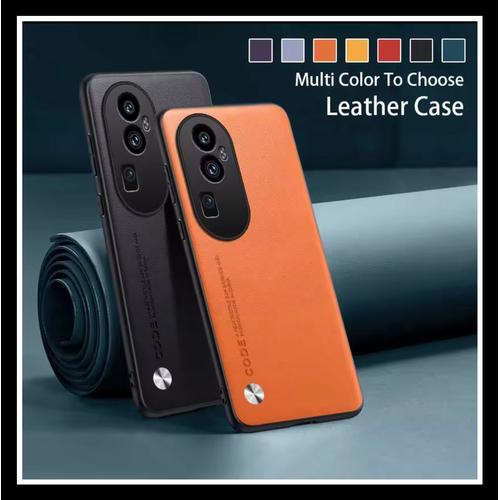 Jual Oppo Reno 10 /Reno10 Pro / Plus 5G Case Vegan Plain Leather Code ...