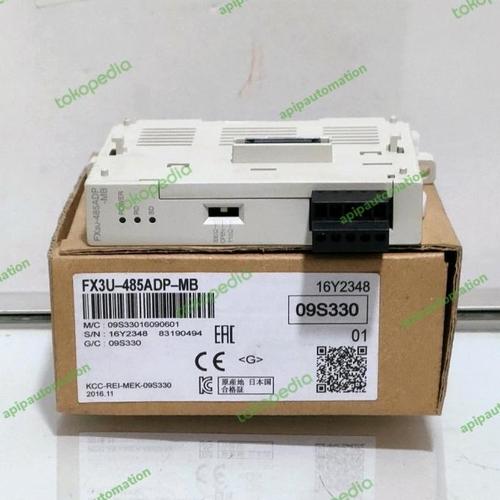 Jual Plc Mitsubishi Fx3U-485Adp-Mb Modbus Serial Communication Adapter ...