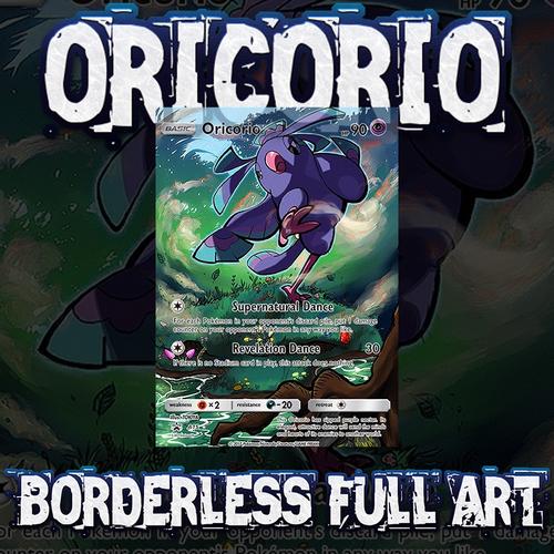 Jual KARTU POKEMON TCG HOLOGRAM ENGLISH VERSION FULL ART - ORICORIO ...