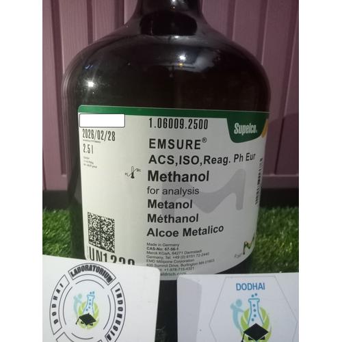 Jual Methanol, Metanol pro analisis 2,5 L segel, Chemical Reagent merck 1.06009. 2500 - Kota ...