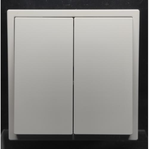 Jual SIMON I7 WHITE SAKLAR SERI 2 GANG 1 WAY SWITCH / SAKLAR GANDA ...