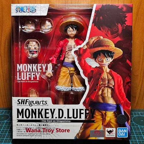 Jual One Piece Original BANDAI SHF Monkey D Luffy The Raid On ...