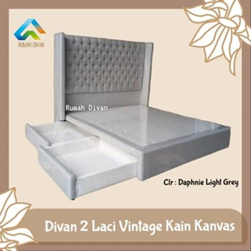 Jual Divan Dipan Tempat Tidur Wings Vintage Box Laci (uk.160x200 ...