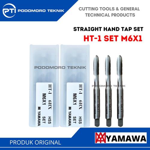 Jual Yamawa Hand Tap M6x1.0 Hand Tap M6 x 1.0 Hand Tap Lurus Merk ...