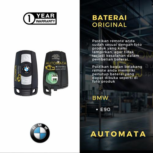 Jual Baterai Remote Kunci BMW E90 Smartkey Original Panasonic - Jakarta ...