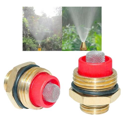Jual Water Mist Sprinkler Drip Irigasi Penyiram Taman Nozzle Brass 1/2 ...