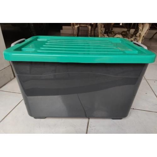 Jual Container Box 50 Liter Atari Green Leaf 9860 Dengan Roda Lebih ...