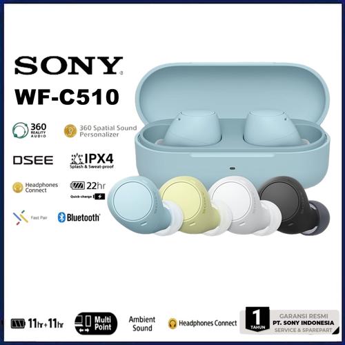 Jual Sony WF-C510 Truly Wireless Bluetooth Earbuds Earphones WFC510 C ...