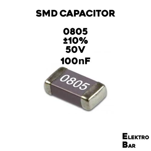 Jual Capacitor SMD 0805 100nF X7R 50V ±10% - Jakarta Barat - Elektro ...