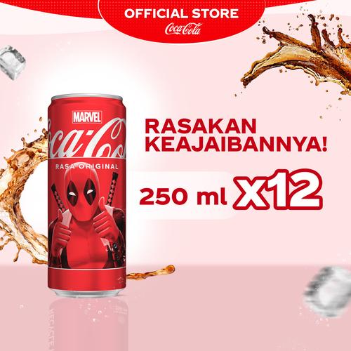 Promo Coca-Cola Original - Minuman Soda Rasa Kola - Kaleng 250ml - x12 ...