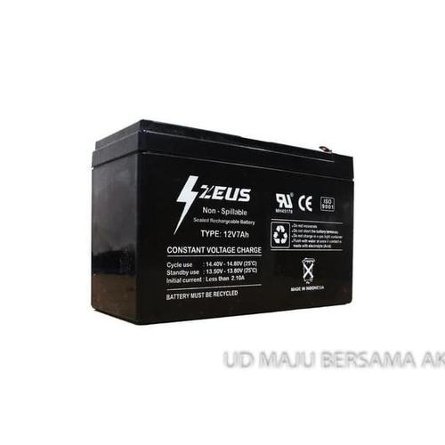 Jual AKI /BATTERY ALAT SEMPROT /SPRAYER HAMA ELEKTRIK ZEUS VRLA 12V 7AH ...
