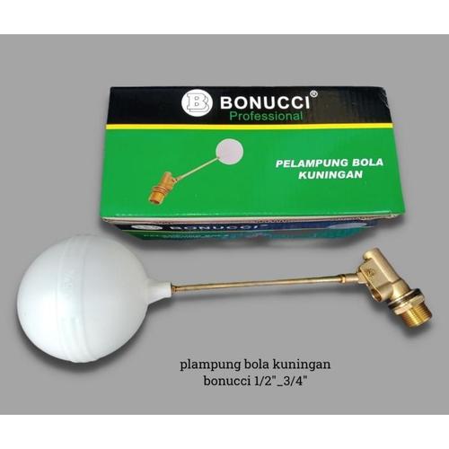 Jual Tersedia Pelampung Bola Kuningan Bonucci/Otomatis Tangki Toren ...