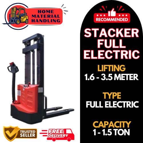 Jual hand stacker full electric dalton / hand lift dalton / handlift ...