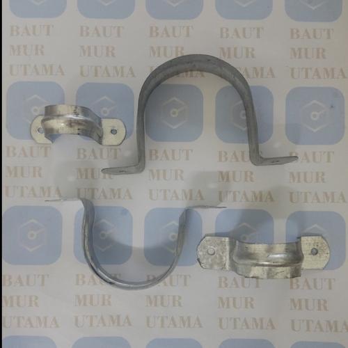 Jual Klem Omega 2 1/2" / Klem Pipa Tembok / Hanger Clamp Omega ...