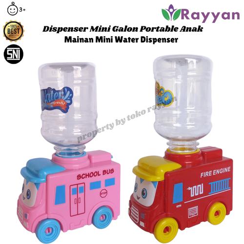 Jual Mainan Anak Dispenser Mini Bus Galon Portable Anak / Mainan Mesin ...