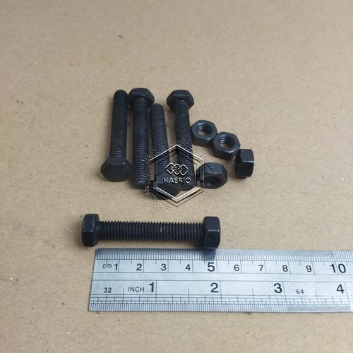 Jual BAUT MUR BAJA GRADE 8.8 M8 X 50 PANJANG 5CM FULL DRAT KUNCI 13 BAUD M8X50 8X50 8 X 50 5 CM ...