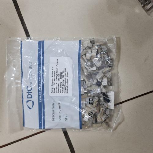 Jual DTC connector rj45 cat 6 utp / ftp - RJ45 AJA - Jakarta Pusat ...