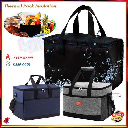 Jual Tas Cooler Bag Besar Pendingin Aluminium Foil Simpan Makanan ...