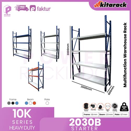 Jual Rak Gudang Besi 1 Ton 3 Meter Rack Gudang 3 Susun 1 Ton / Layer ...
