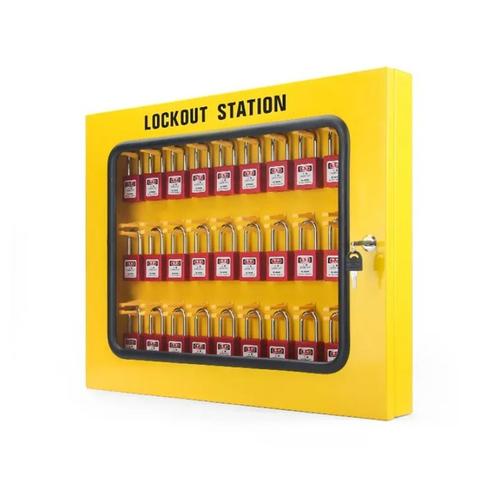 Jual LOTO Station Storage Up to 30 Padlock - Lock Out Tag Out Safety ...
