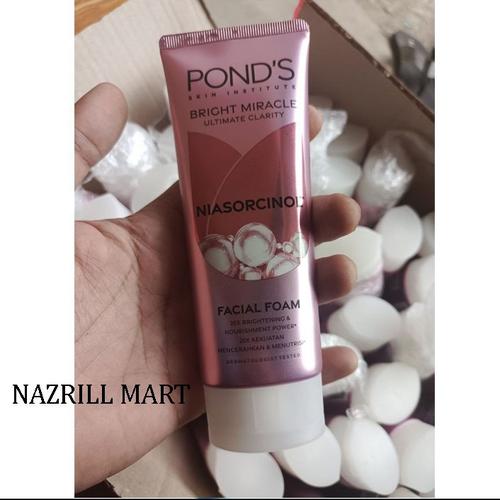 Jual pond's Bright Miracle ultimate facial foam 100ml - Hitam - Kota ...