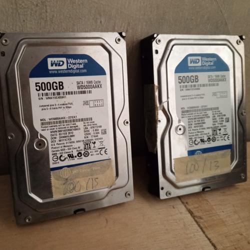 Jual Harddisk HDD Desktop Internal 500 GB 3.5" inchi SATA 3 Normal Siap ...