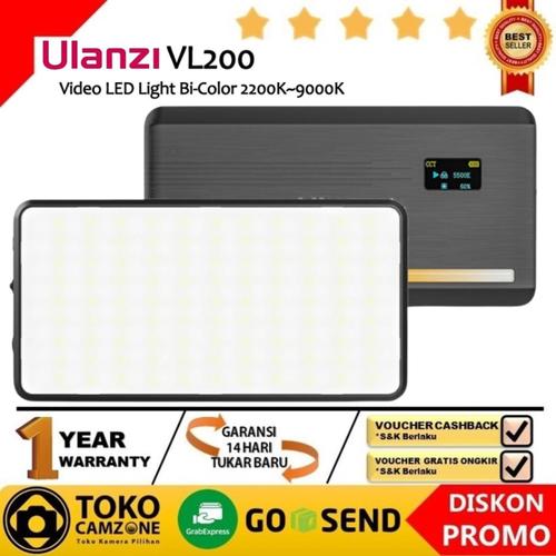 Jual Ulanzi VL200 LED Video Light Bi-Color 2200-900K - Jakarta Selatan ...
