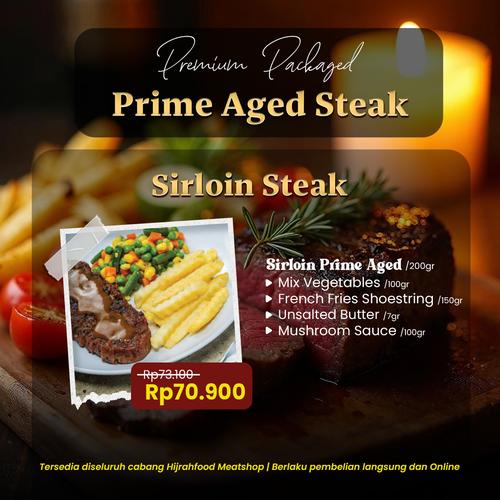 Promo Paket Bundling Sirloin Prime Aged AUS Prime Cut | Daging Sirloin ...