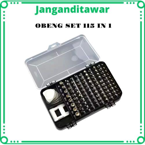 Jual Obeng set Hp Lengkap Multifungsi obeng set Servis Hp lengkap 115 ...