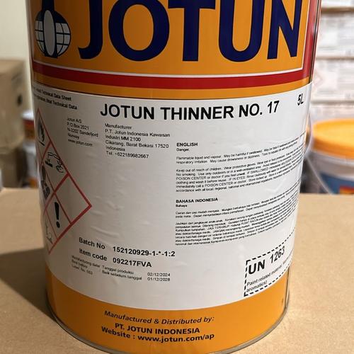 Jual Thinner merk Jotun kaleng isi 5 liter - Kota Tangerang - Berkah ...