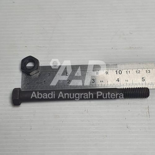 Jual Baut Mur Baja Grade 8.8 UNC 7/16x5 drat kasar 7/16 x 5 inch - Kota ...