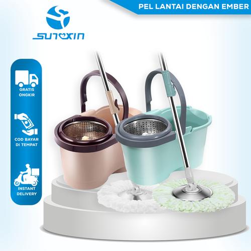 Jual Mop / Super Mop / Spin Mop / Pel Lantai Dengan Ember - MODEL A+ ...