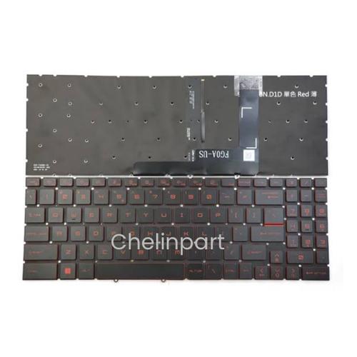 Jual Keyboard MSI Katana GF66 GF76 Lampu Latar Laptop Gaming Hitam ...