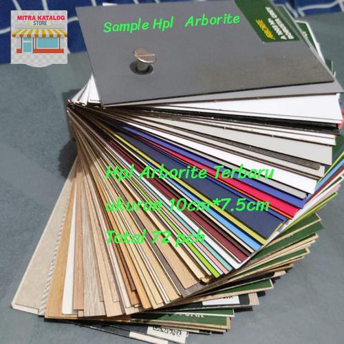 Jual Sample Katalog hpl Arborite Original - Jakarta Pusat - Mitra Takohpl | Tokopedia