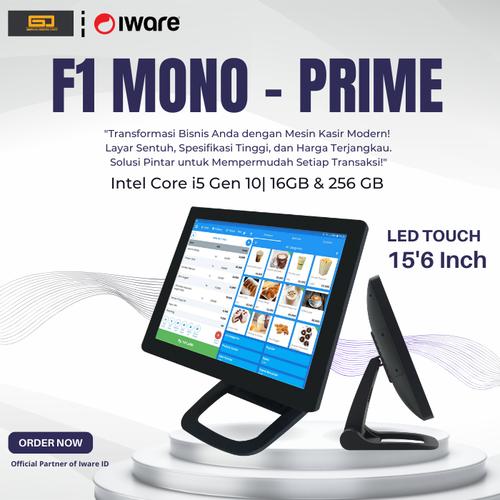 Jual Mesin kasir PC POS All in One Iware F1 Mono Prime Core i5 Gen10 RAM 16/256GB Touchscreen ...