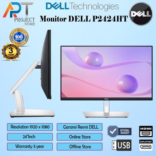 Jual Monitor Dell 24" inch Monitor P2424HT 3 Year - Jakarta Pusat - APT ...
