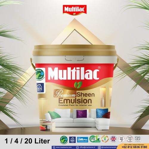 Jual Multilac Premium Sheen Emulsion Paint untuk Interior - 20 liter ...