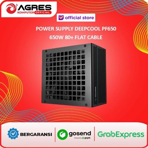 Promo DEEPCOOL PF650 - 650W 80+ White Flat Cable Power Supply [ATX, PSU ...