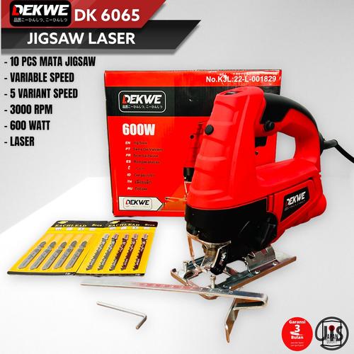 Promo PROMO DEKWE MESIN JIGSAW GERGAJI UKIR KAYU POTONG TRIPLEK DK6055 ...