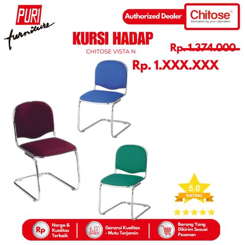 Jual KURSI KANTOR CHITOSE VISTA - N (FTK074) - Biru - Kota Semarang ...
