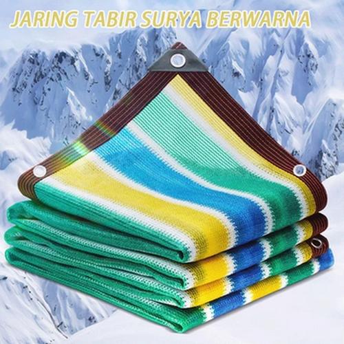 Jual CUSTOM Paranet 90% Jaring Kerai Warna-warni Suhu Tinggi Tabir ...