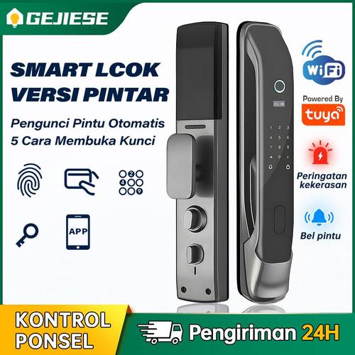 Promo COD Smart Lock Kunci Pintu Otomatis Access Door Kunci Pintu ...