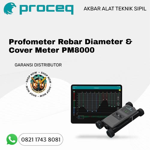 Jual Proceq Profometer Rebar Diameter & Cover Meter PM8000 - Alat Ukur ...