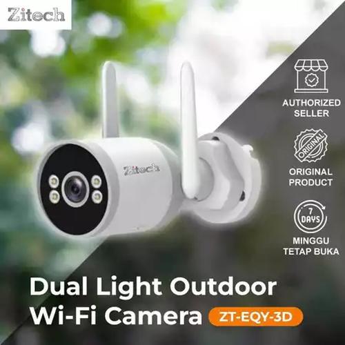 Jual Zitech ZT-EQY-3D DUAL LIGHT BULLET WI-FI CAMERA OUTDOOR - Jakarta ...